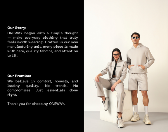 Super Comfy Clothing Online For Men & Women In India | Oneway